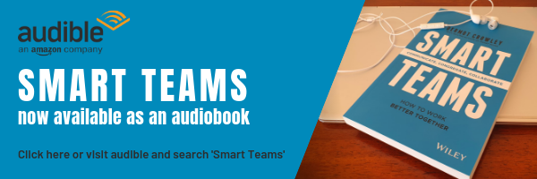 Smart Teams available on Audible - Adapt Productivity